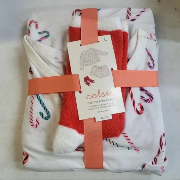 Colsie | Intimates & Sleepwear | New Womens 3pc Pajama Set Top Shorts ...